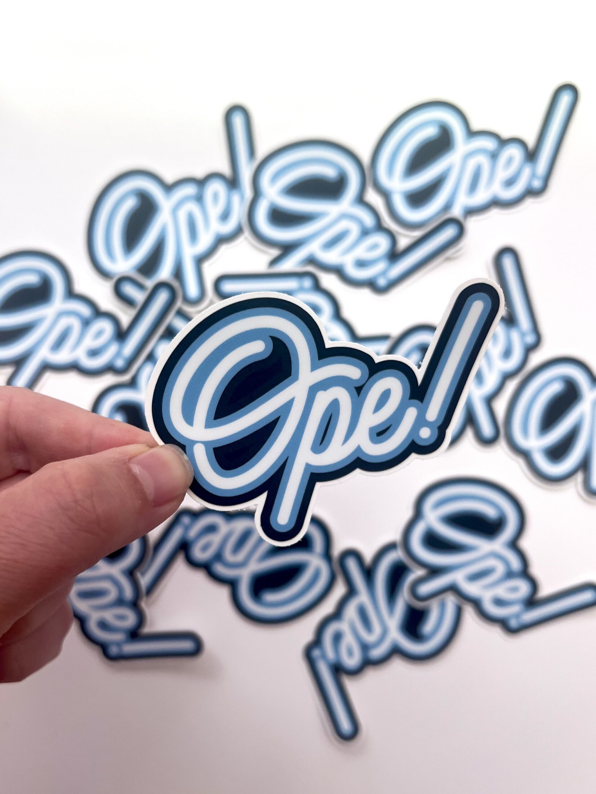 Ope! Sticker - Studio Dust